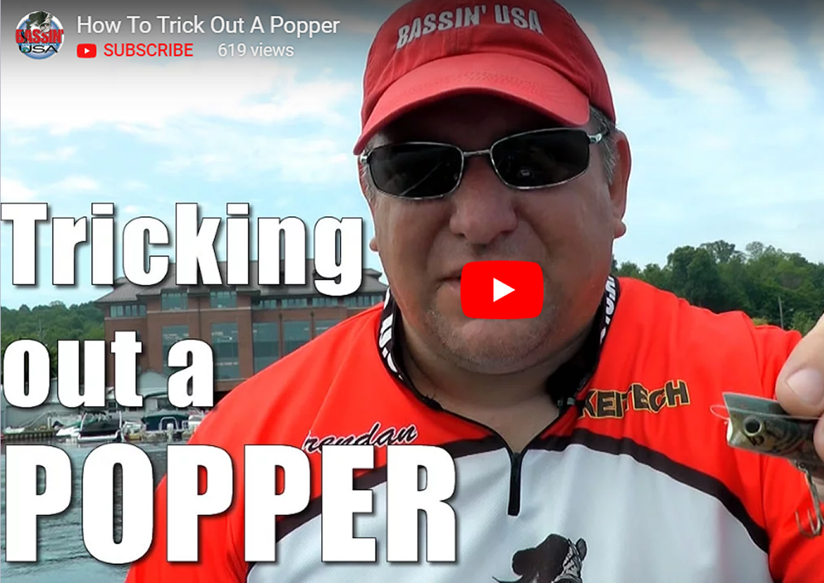 How to Trick Out a Popper [VIDEO] - Bass Fishing Videos and Tips ...